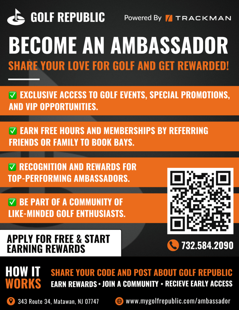 Golf Republic Ambassador Program | Earn Free Bay Time